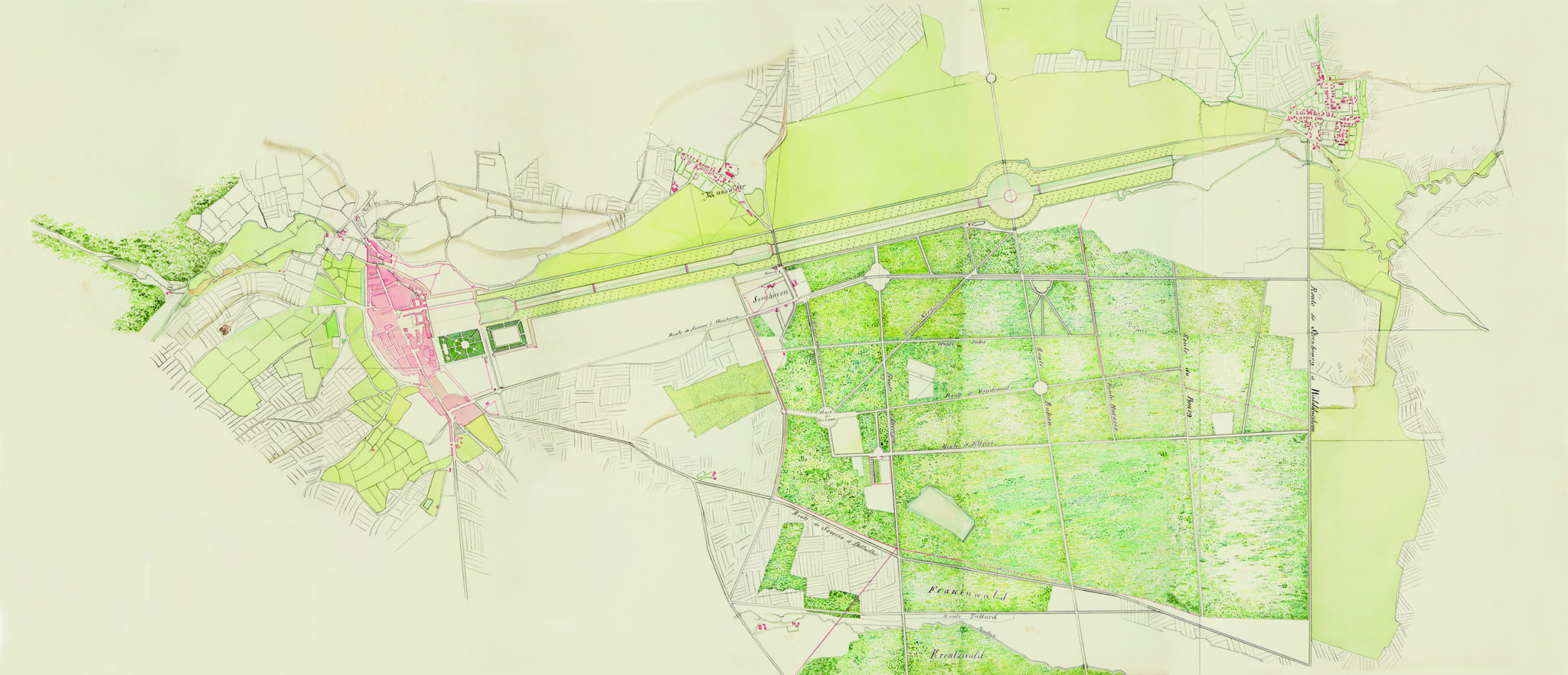 L'ancien parc du château de Saverne - Studio CYNARA
